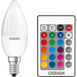 Osram - 6x Set 2 Glühbirnen 4.5W led rgb + Warm White 2700K E14 Anschluss mit Fernbedienung