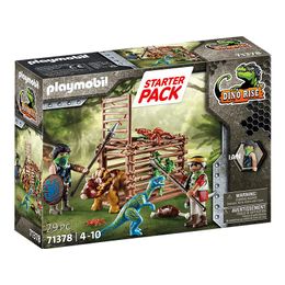 Playmobil 71378 Starter Pack Befreiung des Triceratops Spielset, Mehrfarbig