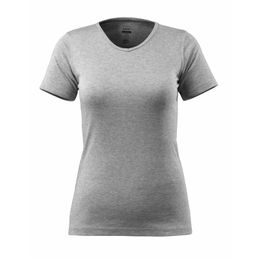 T-Shirt nice crossover Damen 51584 Gr. xl grau-meliert - grau-meliert - Mascot