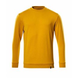 Sweatshirt crossover moderne Passform, Herren 20284 Gr. xs currygelb - currygelb - Mascot