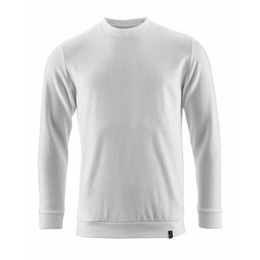 Mascot Sweatshirt CROSSOVER moderne Passform, Herren 20284 Gr. XS weiß - weiß