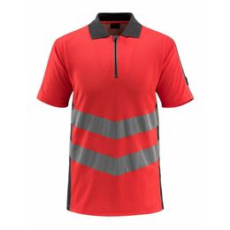 Mascot Warnschutz Polo-Shirt MURTON SAFE SUPREME 50130 Gr. XL hi-vis rot/dunkelanthrazit - hi-vis rot/dunkelanthrazit