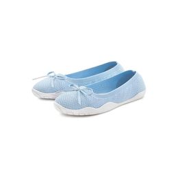 Lascana Sneaker Ballerinas 'Slip-On-Sneaker' blau Gr. 39 für Damen