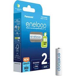 2 Eneloop Akkus Micro AAA 800 mAh