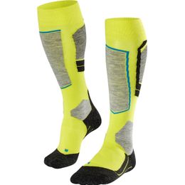 Falke SK4 Advanced Sportsocken, Feuchtigkeitstransport, für Herren, gelb, 42/43