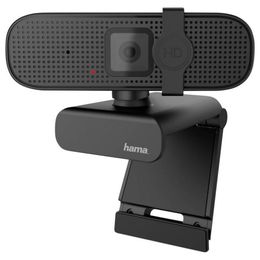Hama PC-Webcam "", 1080p Webcam (Klemm-Halterung)