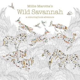 Abrams & Chronicle Books Millie Marotta's Wild Savannah - Millie Marotta, Taschenbuch