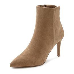 Lascana Stiefelette Damen Größe 40 dunkelbeige Winterschuhe