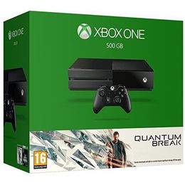 Microsoft Xbox One 500GB - Schwarz - Limited Edition Quantum Break + Quantum Break + Alan Wake