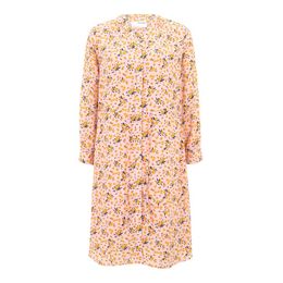 Selected Femme Tall Kleid 'DAMINA' Damen Gr&ouml;&szlig;e 38 dunkelorange / pastellpink / schwarz Winterkleid
