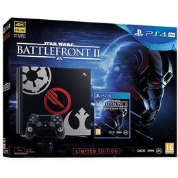 Sony PlayStation 4 Pro 1000GB - Schwarz - Limited Edition Star Wars: Battlefront II + Star Wars: Battlefront II