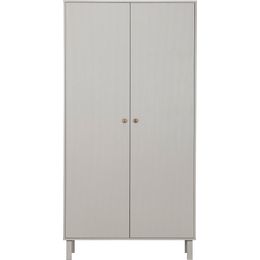 Garderobenschrank Woood "Madu" Schränke Gr. B: 100 cm, grau Garderobenschränke