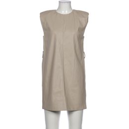 Zara Damen Kleid, beige, Gr. 34