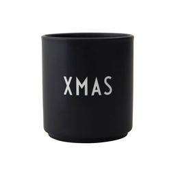 Design Letters - AJ Favourite Porzellan Becher, Xmas / schwarz