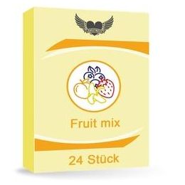 Lovelyness - Kondome mit Geschmack Erdbeere, Banane, Blaubeere, Pfirsich - 24 Stück 24 St