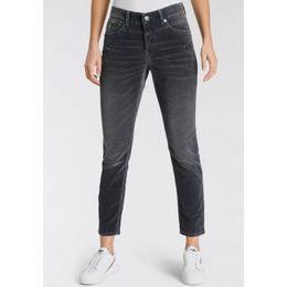 MAC Slim-fit-Jeans Rich Slim, grau