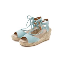 Lascana Keilsandalette blau Gr. 36 für Damen