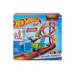 Mattel HMB15 - Hot Wheels - Action - Rennstrecke, Vertikaler 8er-Kurvensprung