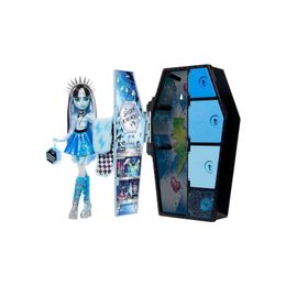 Mattel HNF75 - Monster High - Verborgene Schätze - Frankie Stein, Puppe mit Überraschungen