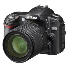 Reflex Nikon D80 Schwarz + Objektiv Af-s Nikkor 18-70 mm 1: 3,5-4,5 g Äq.
