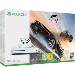 Microsoft Xbox One S 500GB - Weiß + Forza Horizon 3