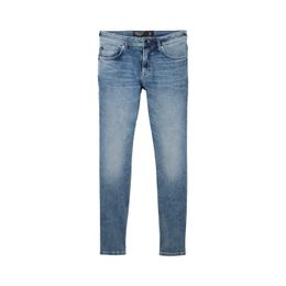 Tom Tailor Denim Herren Piers Slim Jeans, blau, Uni, Gr. 33/34