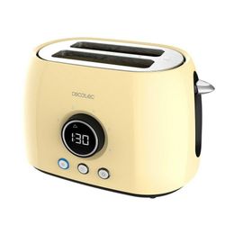 Cecotec - Toaster ClassicToast 8000 Yellow Double