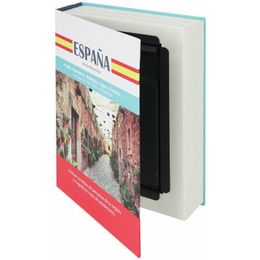 80945 Buchtresor Papierseiten Spanien, Geldversteck, Buchkassette, 23 x 15 x 4 cm - HMF