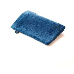 Handtücher Serie Avelie 15x21 cm Waschhandschuh Blau - Blau - Etérea
