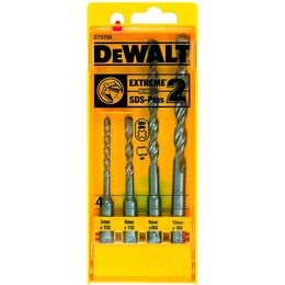 Set mit 4 Bohrer SDS-Plus Extreme2 Dewalt DT9700-QZ