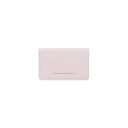 HORIZN STUDIOS Double Card Holder, Leder - Rosa