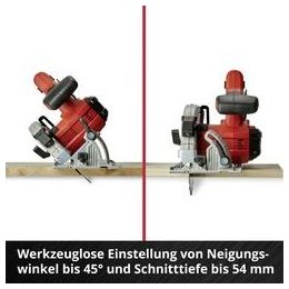 Einhell Expert Akku-Handkreissäge TE-CS 18/165-1 Li Solo 18 V