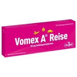 Klinge Pharma Vomex A Reise 50 mg Sublingualtabletten 10 St