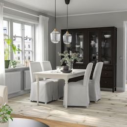 IKEA INGATORP / BERGMUND Tisch und 4 Stühle