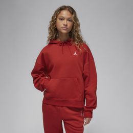 Jordan Brooklyn Fleece Damen-Hoodie - Rot