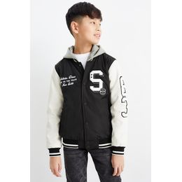 C&A Collegejacke mit Kapuze