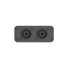 PROCAB CVS102 - wei&szlig; - speakON-Anschlussplatte f&uuml;r VIRO5(D)