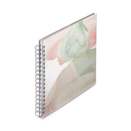 Hama Fotoalbum Spiralalbum für 100 Fotos im Format 10x15 cm, Fotoalbum, Bilderbuch, Zum Selber Einkleben, mit weißen Seiten, Selbstgestalten, grün