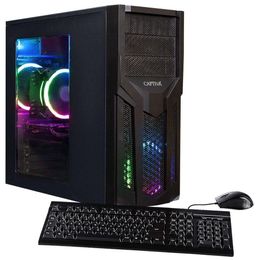 Captiva Power Starter R79-959 Business-PC (AMD Ryzen 3 4300G, Radeon™ Graphics, 8 GB RAM, 250 GB SSD, Luftkühlung), schwarz