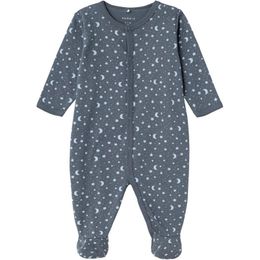 name it - Schlafstrampler NBMNIGHTSUIT GOOD NIGHT in turbulence blue, Gr.86