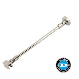 Dusbad Wandanschluss-Set - Stabilisator f&uuml;r Duschkabine Glas/Wand 300mm, chorm