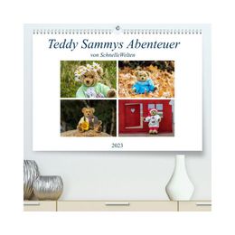 Calvendo Wandkalender Teddy Sammys Abenteuer (Premium