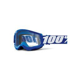 100% Motorradbrille, blau