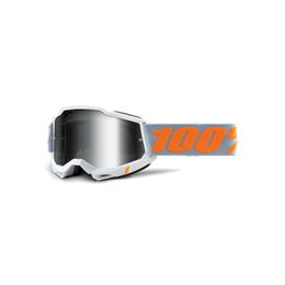 100% Motorradbrille, grau