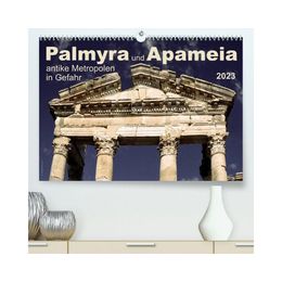 Calvendo Wandkalender Palmyra und Apameia – Antike Metropolen in Gefahr 2023 (Premium
