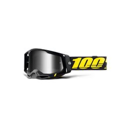100% Motorradbrille, gelb|schwarz