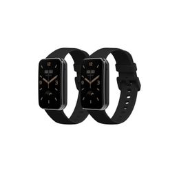 kwmobile Uhrenarmband 2x Sportarmband für Xiaomi Mi Band 7 Pro