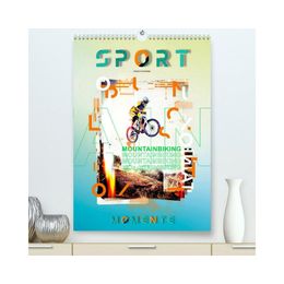 Calvendo Wandkalender Sport Momente (Premium