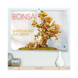 Calvendo Wandkalender Gartenkunst aus Japan: Bonsai (Premium