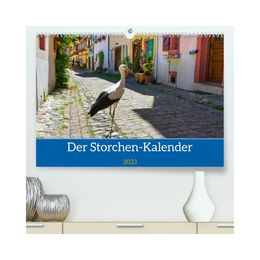Calvendo Wandkalender Der Storchenkalender (Premium